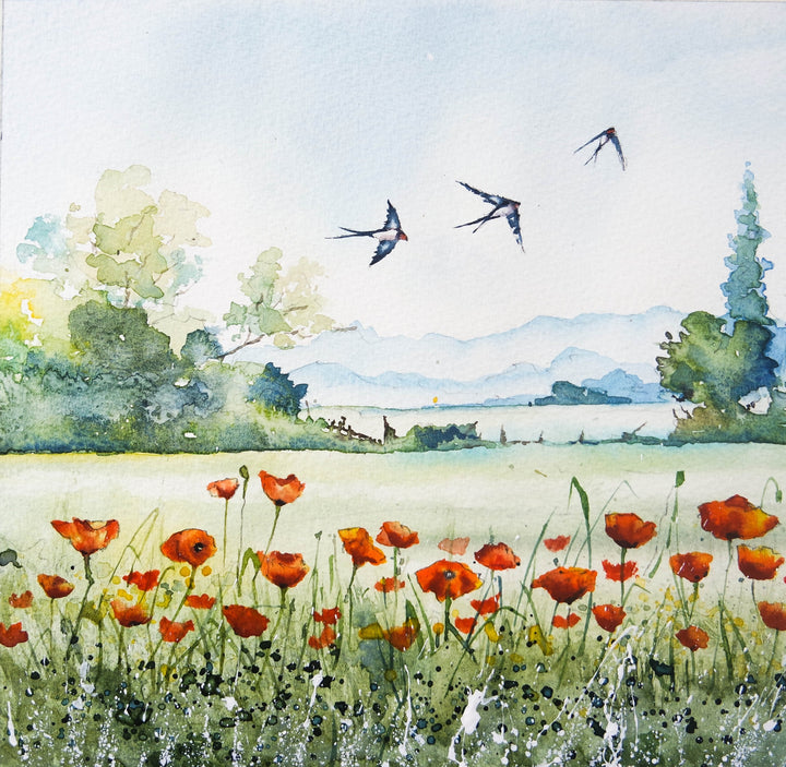 original paintings – watercolours by rachel